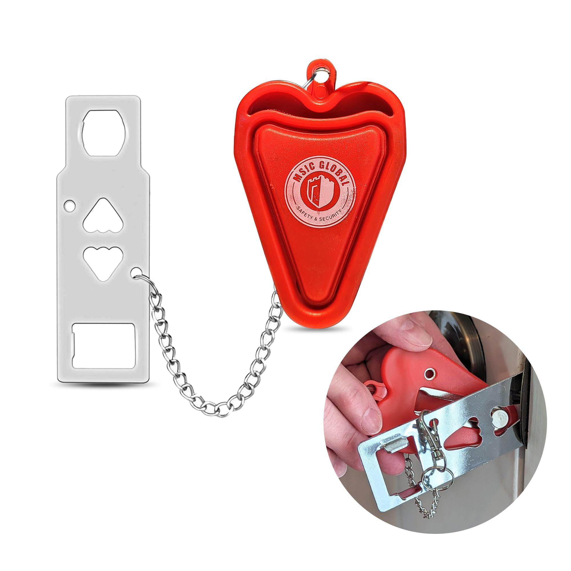 Secura Portable Travel Door Lock | Lock for Door Security | Home ...