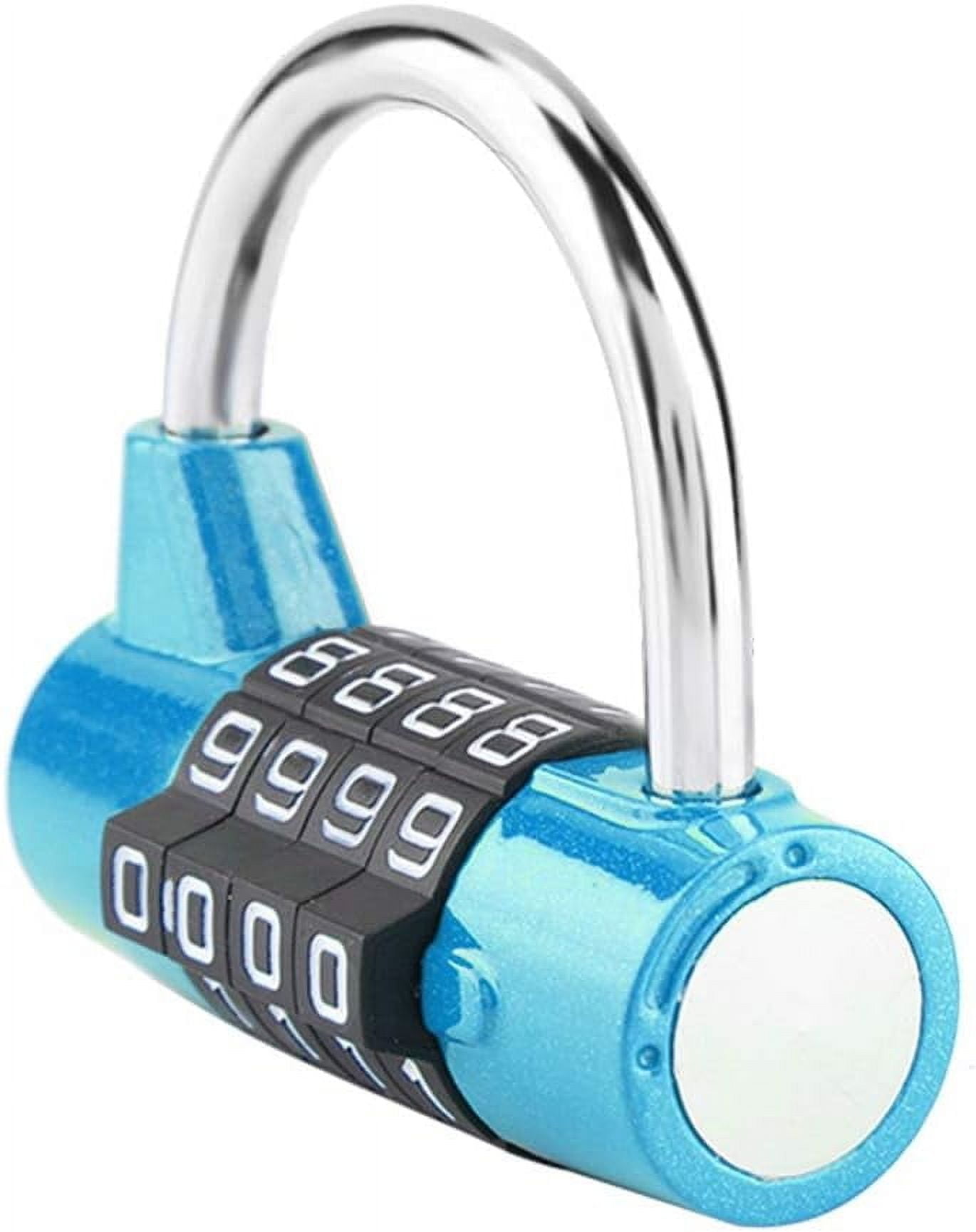Highly Secure 4-Digit Combination Lock, Space-Saving Design With ...