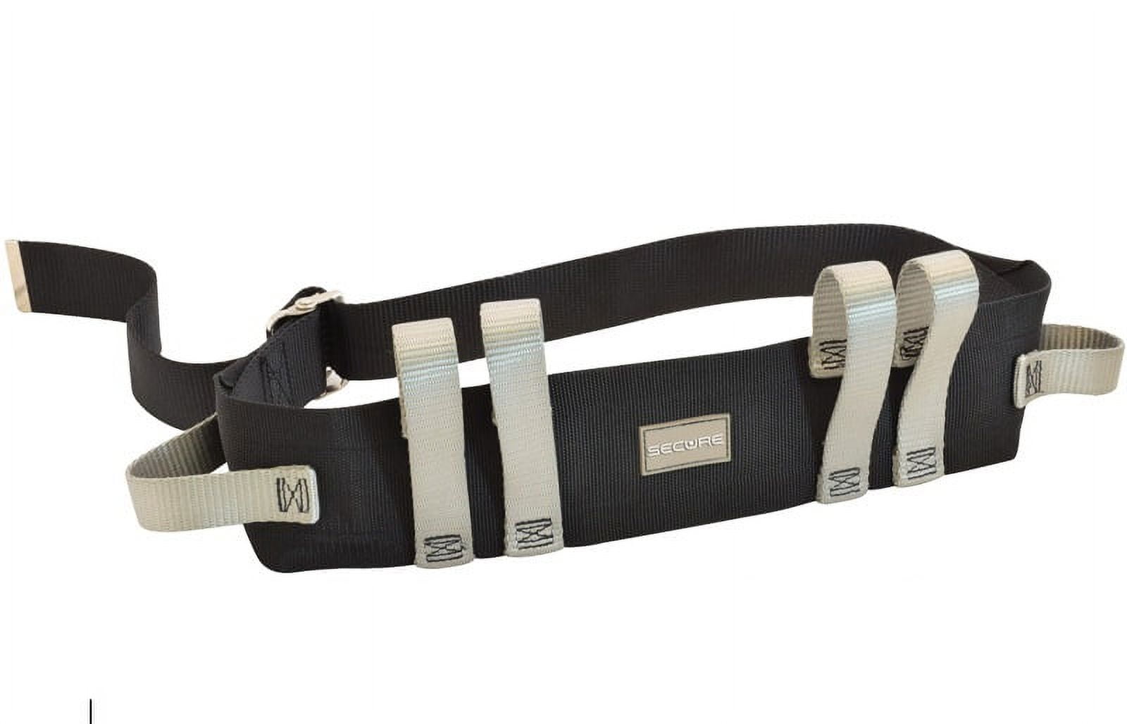 Secure 60 Inch Transfer and Walking Gait Belt for Seniors with 6 ...