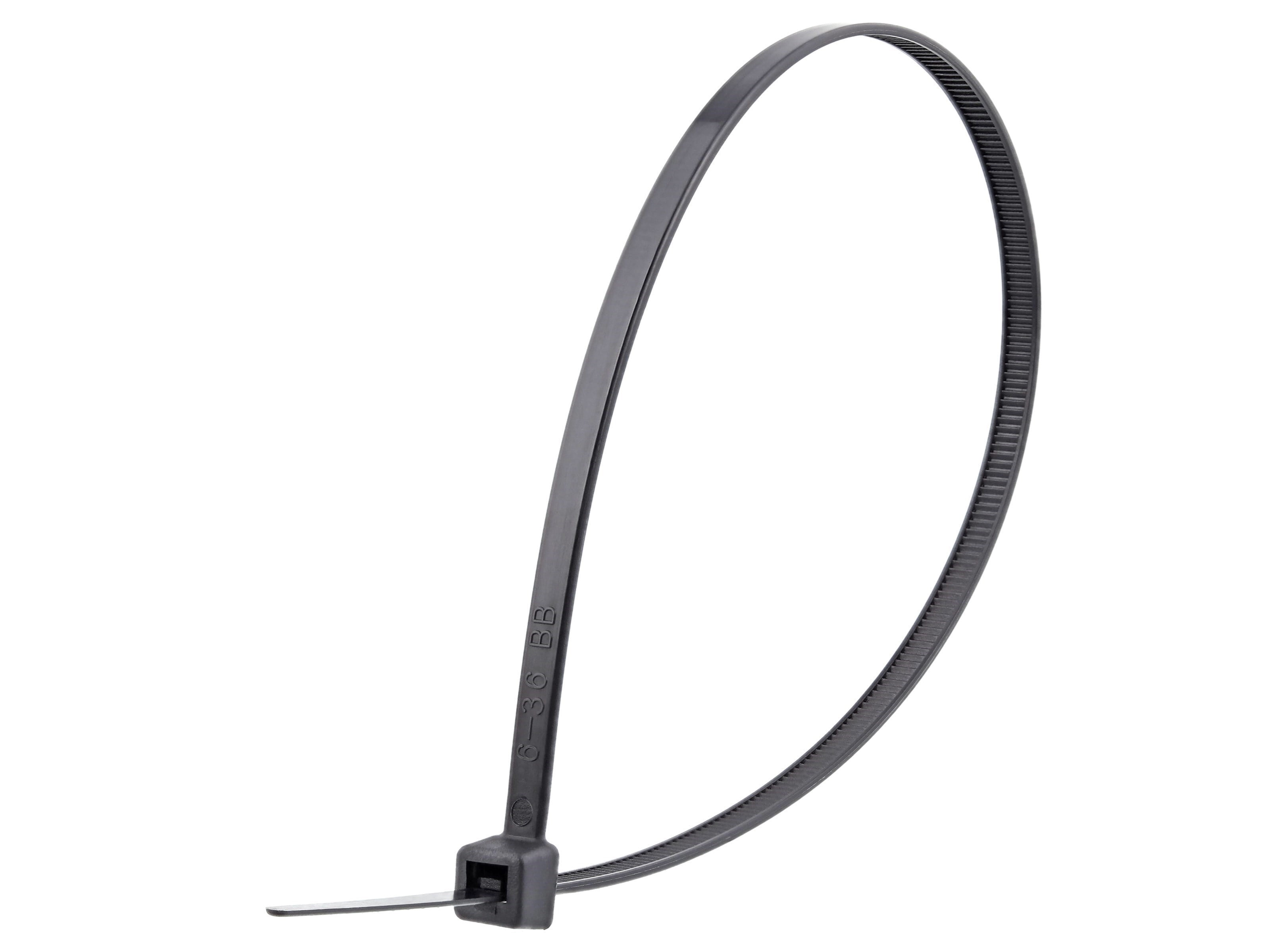 Secure Cable Ties 11 Inch High-Temp Resistant UV Black Standard ...