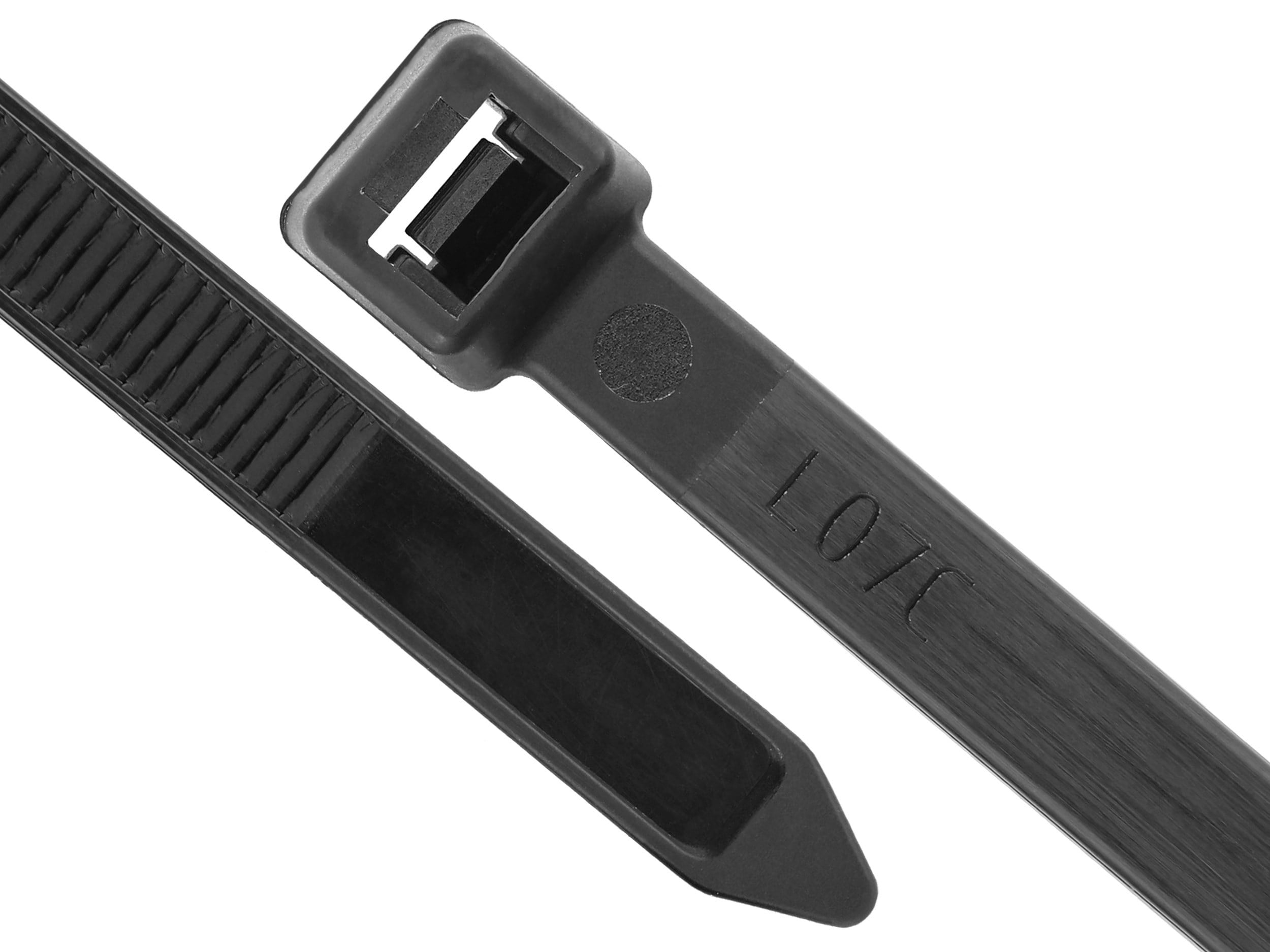 Secure Cable Ties 15 Inch Black UV Heavy Duty Cable Tie - 100 Pack ...