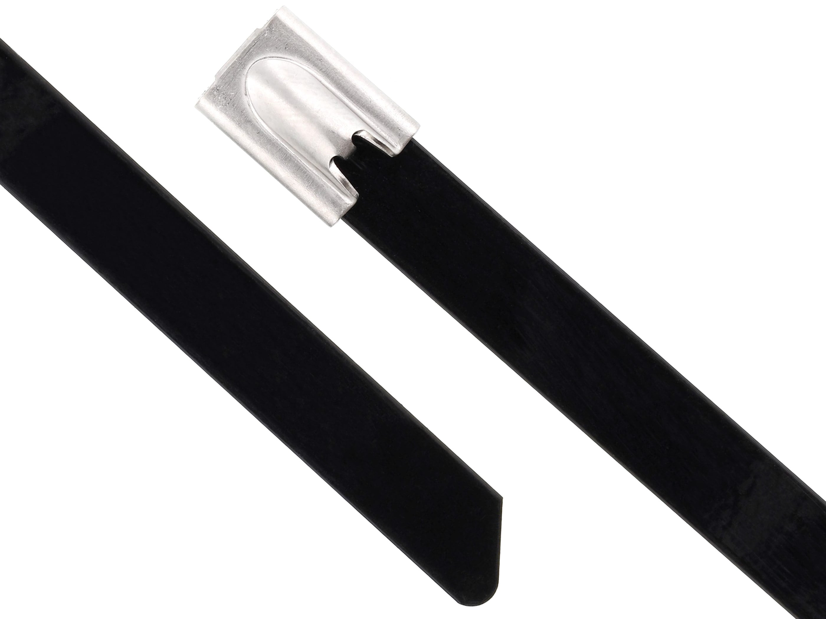 Secure Cable Ties 20-inch Coated 316 Stainless Steel UV-Resistant Heavy ...