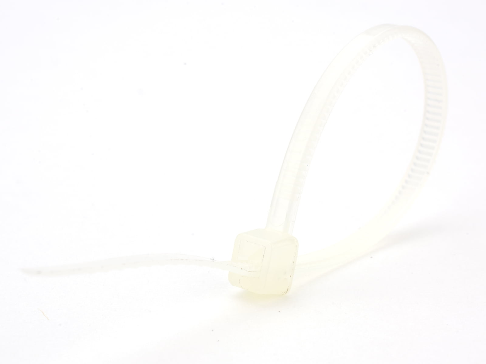 Secure Cable Ties 4 Inch Natural Miniature Thin Cable Tie - 100 Pack ...