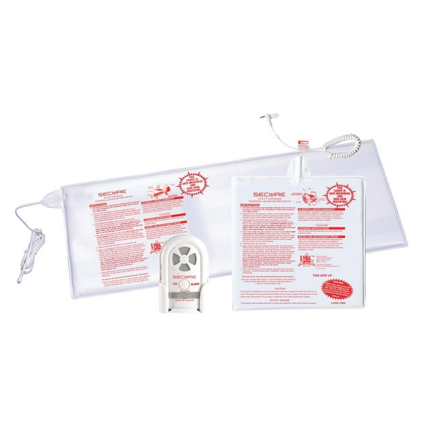 Secure Chair and Bed Alarm for Elderly Adults - Long-Term 12" x 30" Bed ...