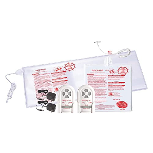 Secure Chair and Bed Alarm for Elderly Adults - Two Alarm Monitors with ...