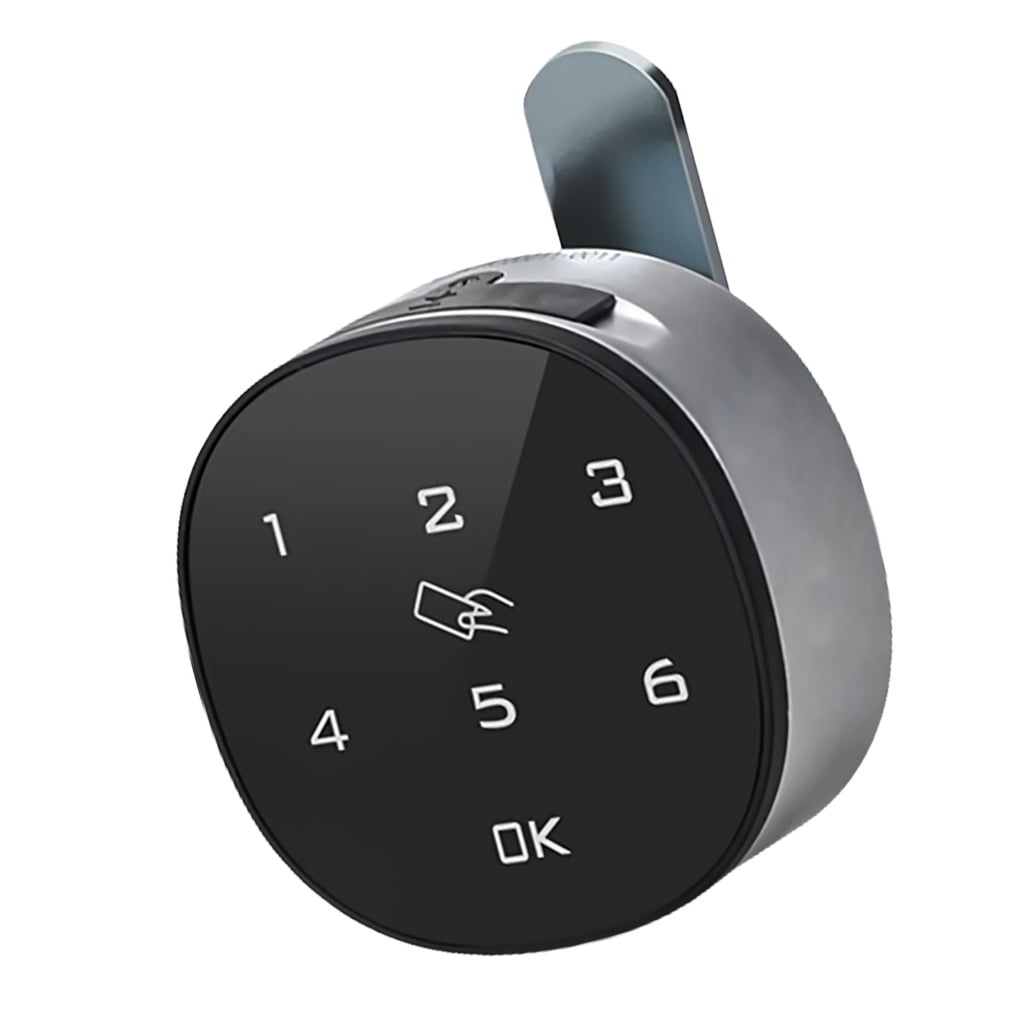 Secure Drawer Lock with Fingerprint & Card Access Small Fingerprint ...