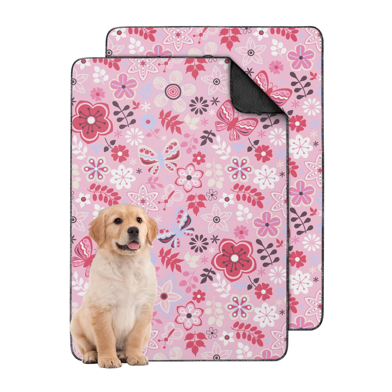 Secure Fit 24x35 Inch Washable Dog Relief Pads, Reusable Absorbent ...