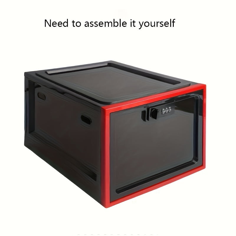 Secure & Foldable Lock Box – Durable Plastic, Medication & Food Safety ...