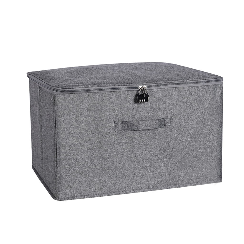 Secure Foldable Storage Container Assembly Vertical Space Solution ...