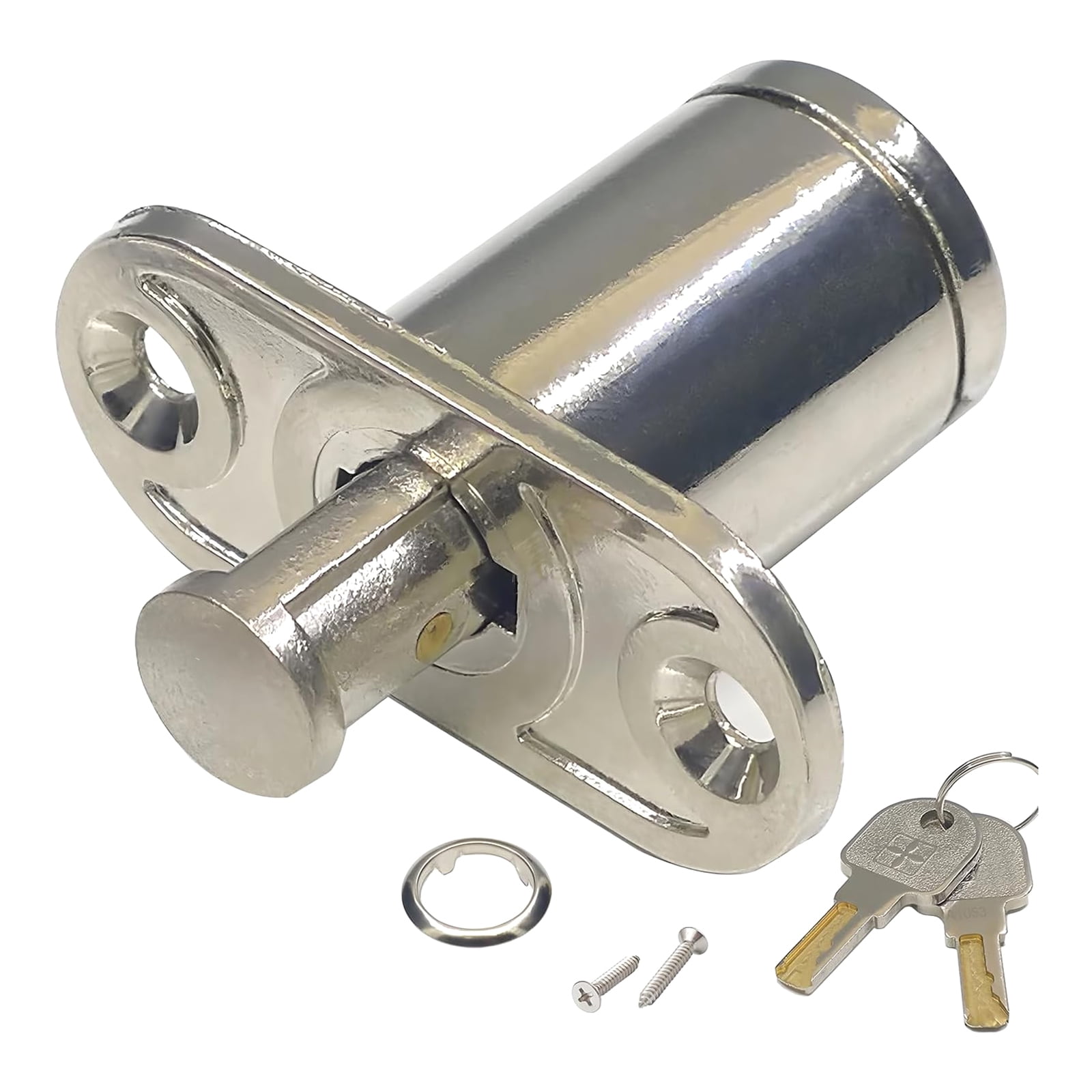 Secure Furniture Pressure Lock Cylinder Solid Steel Furnitures Pressure ...