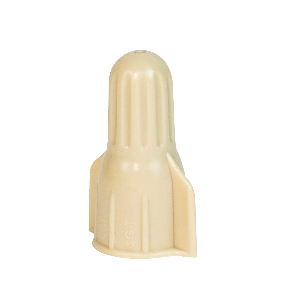 Secure Grip Wire Connector, Steel Spring Connectors, 22-8 AWG, Straight ...