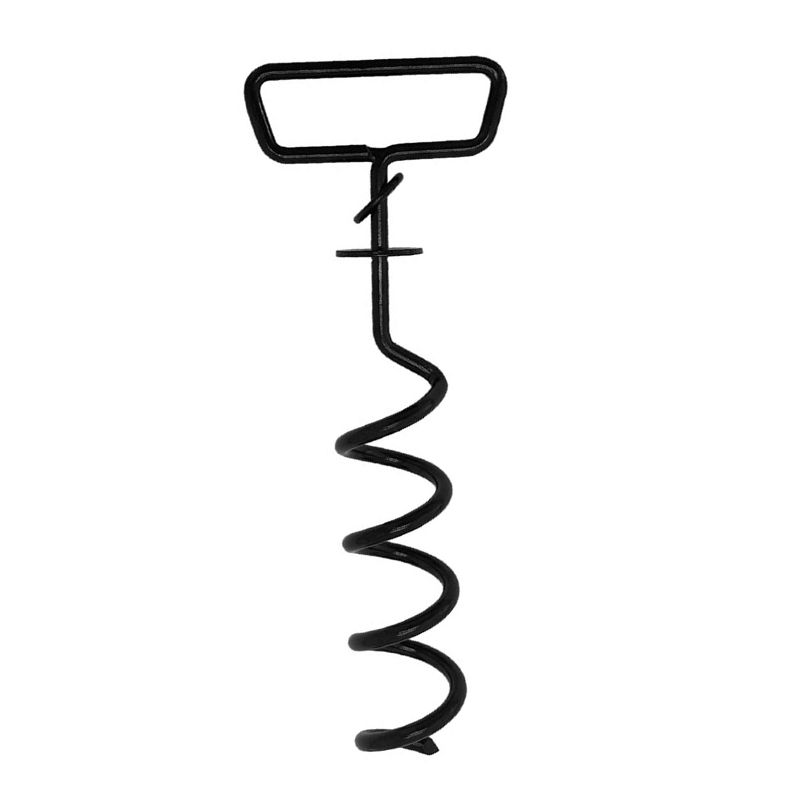 Secure Ground Stake Trapezoidal Thread Design Heavy Duty Iron ...