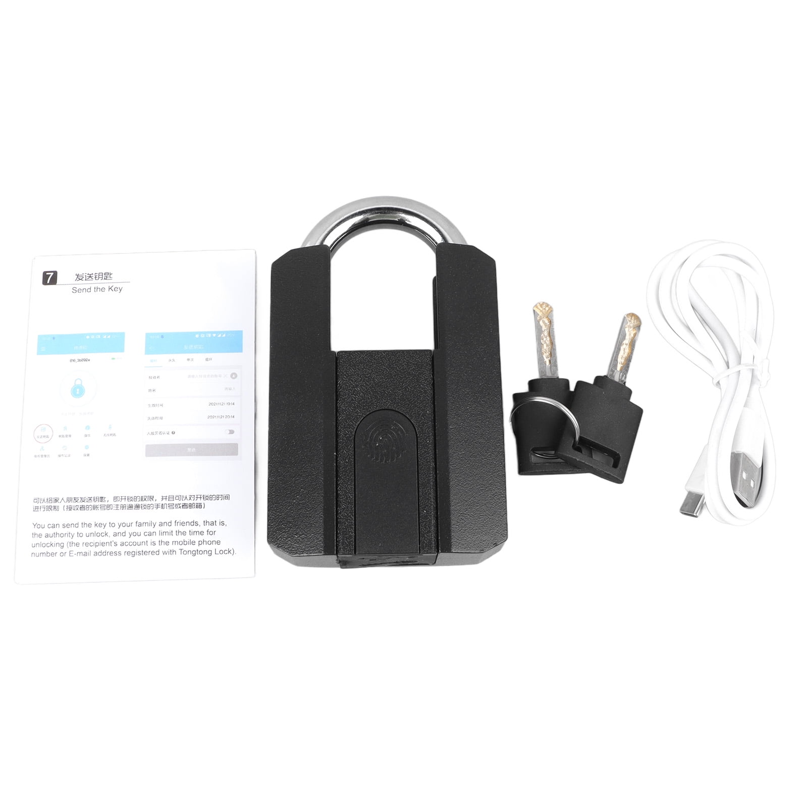 Secure Gym & School Locker Access, Waterproof, 2 Key Backup, Phone ...