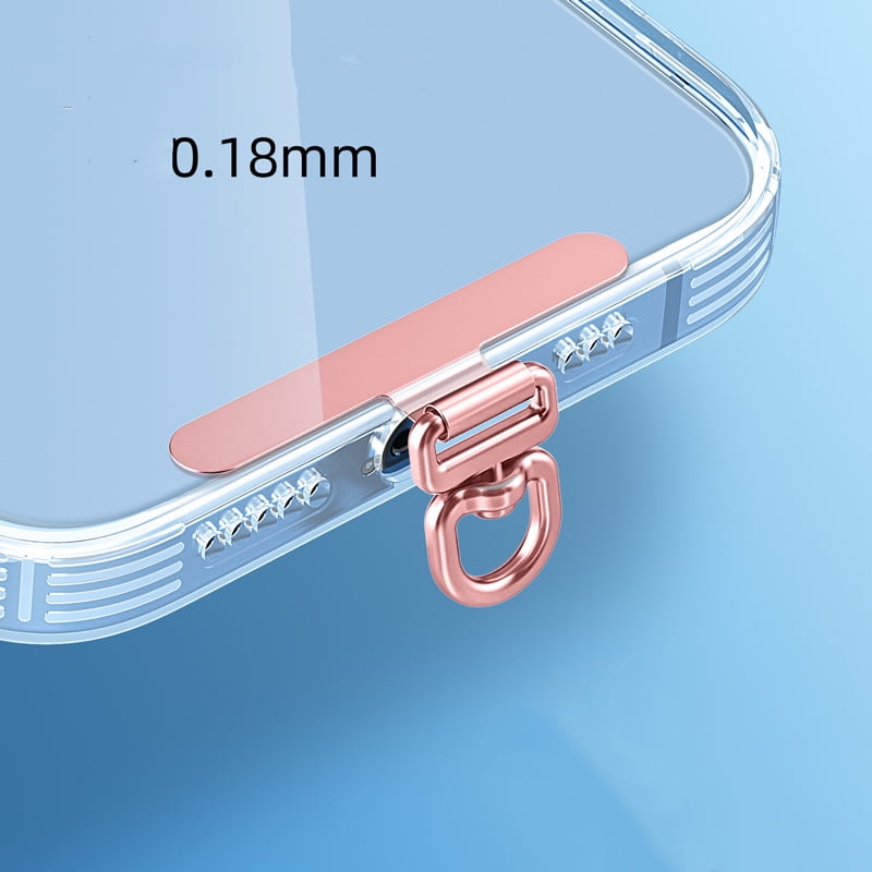 Secure-Hold Metal Phone Patch, Universal Lanyard Connector for ...