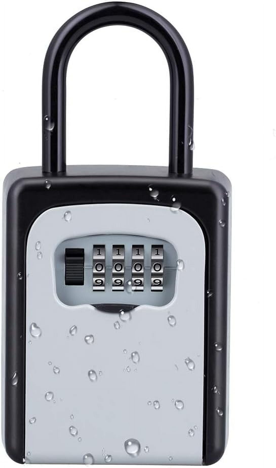 Secure Key Keeper, Durable Aluminum Alloy Lock Box for Keys with ...