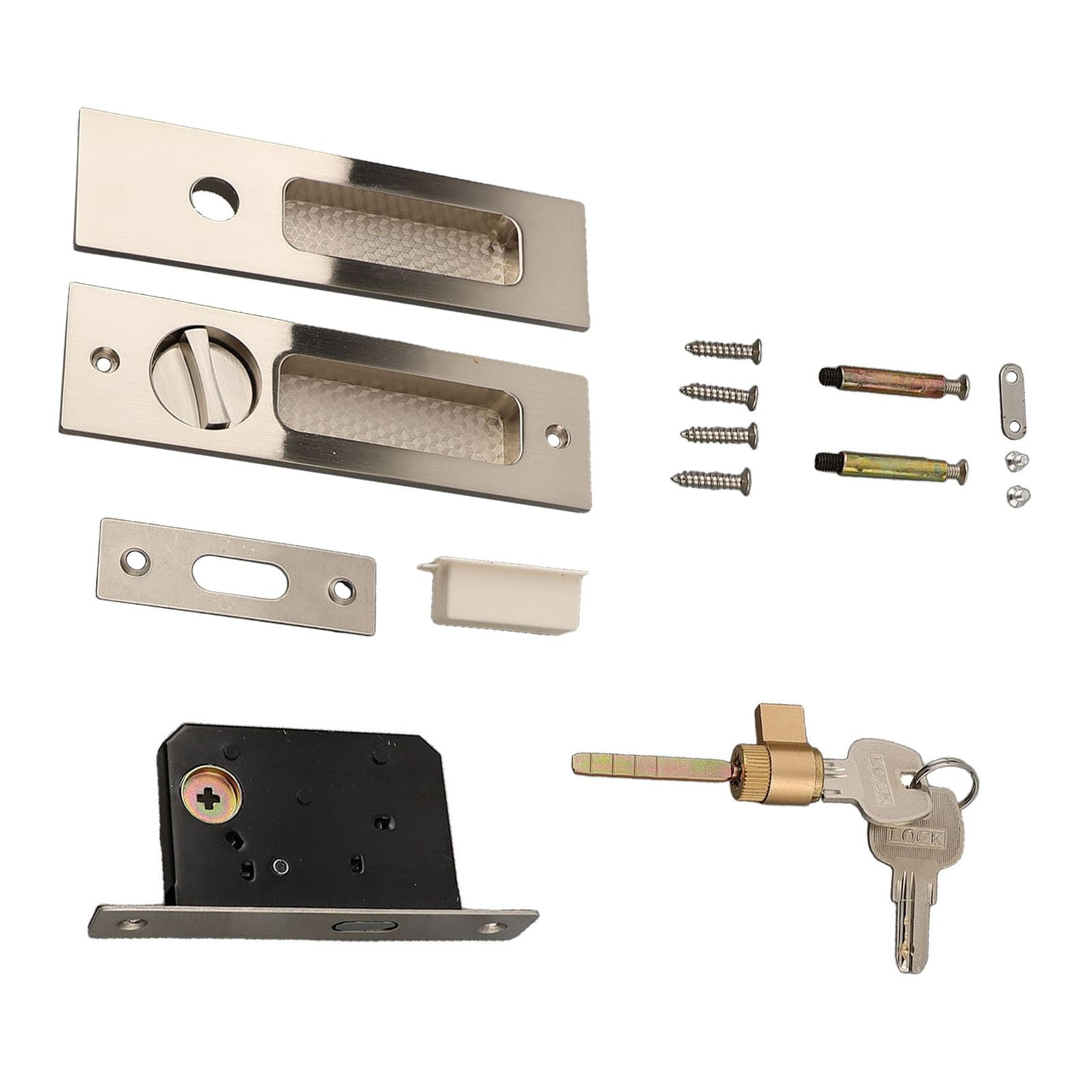 Secure Key Lock Sliding Door Lock Virtually Invisible Design Durable ...