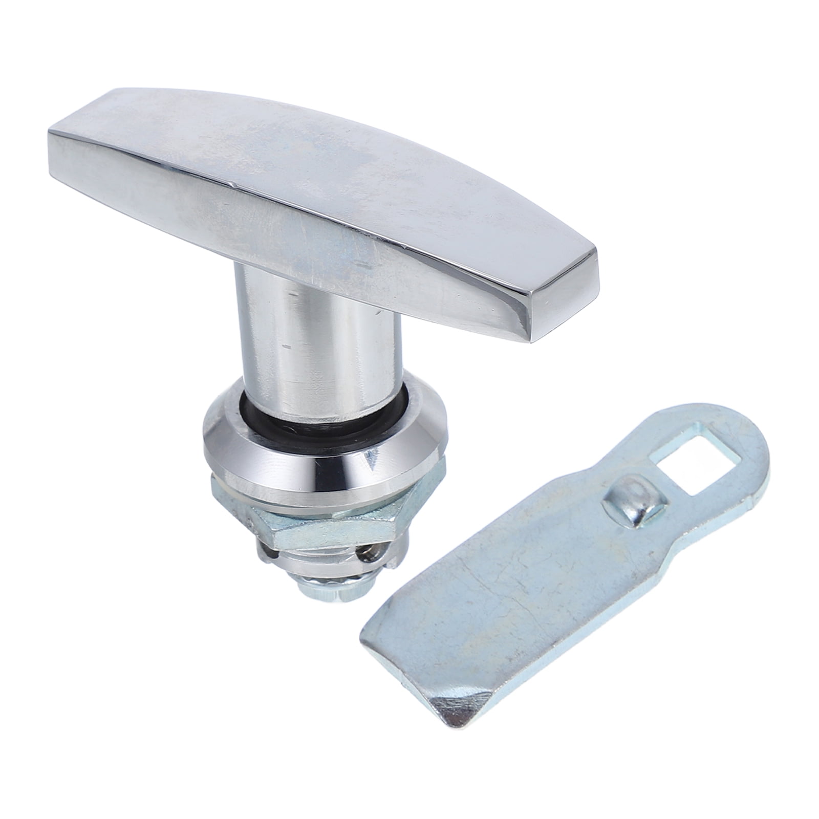 Secure Keyless Cabinet Lock Heavy-Duty Electrical Panel Door Latch T ...