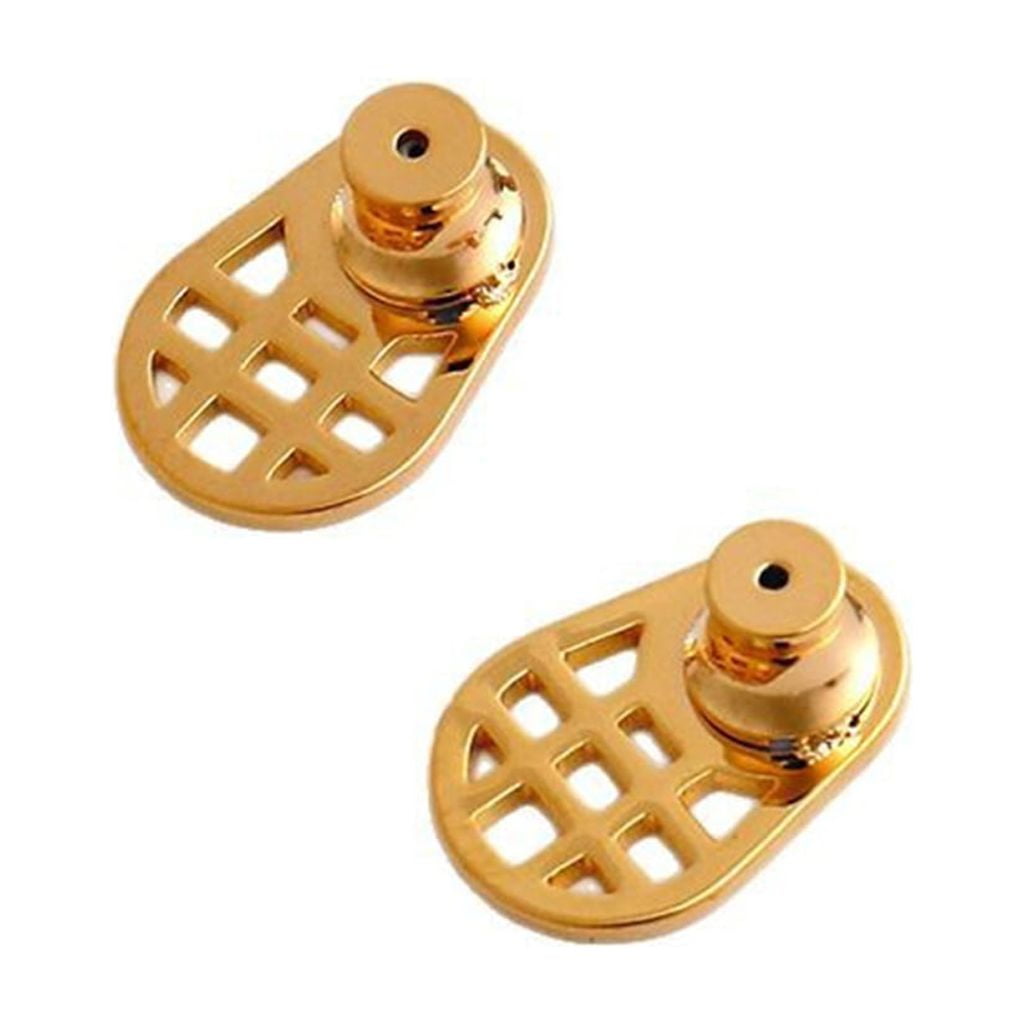 Secure Locking Earring Backs with Reinforced Brass, Comfort Fit for ...