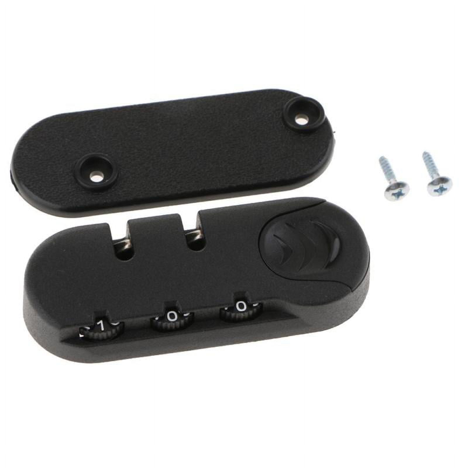 Secure Luggage 3 Digit Combination Lock Suitcase Bag Code Lock Padlock ...