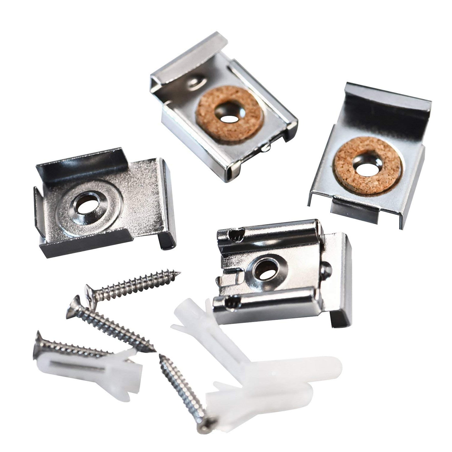 Secure Mirror Hanging Solution, Durable Iron Spring Loaded Clips ...