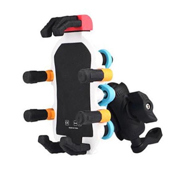 Secure Motorcycle Cellphone Mount with Vibrations Dampening Adjustable ...