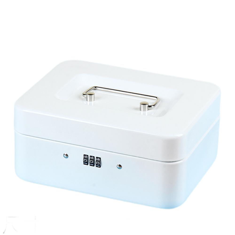 Secure Portable Travel Lock Box for Banknotes Cards Jewelry and Keys ...