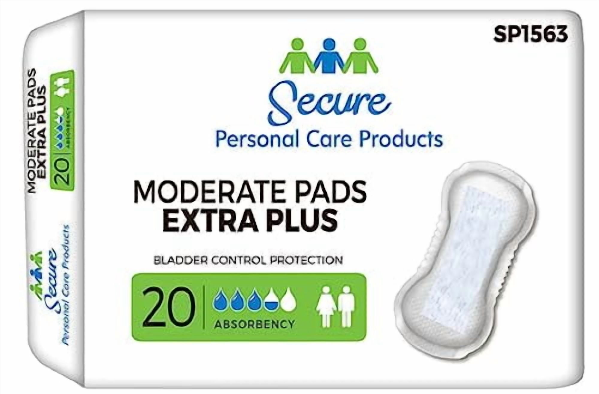 Secure - SP1563 - Bladder Control Pad TotalDry 13.75 Inch Length ...