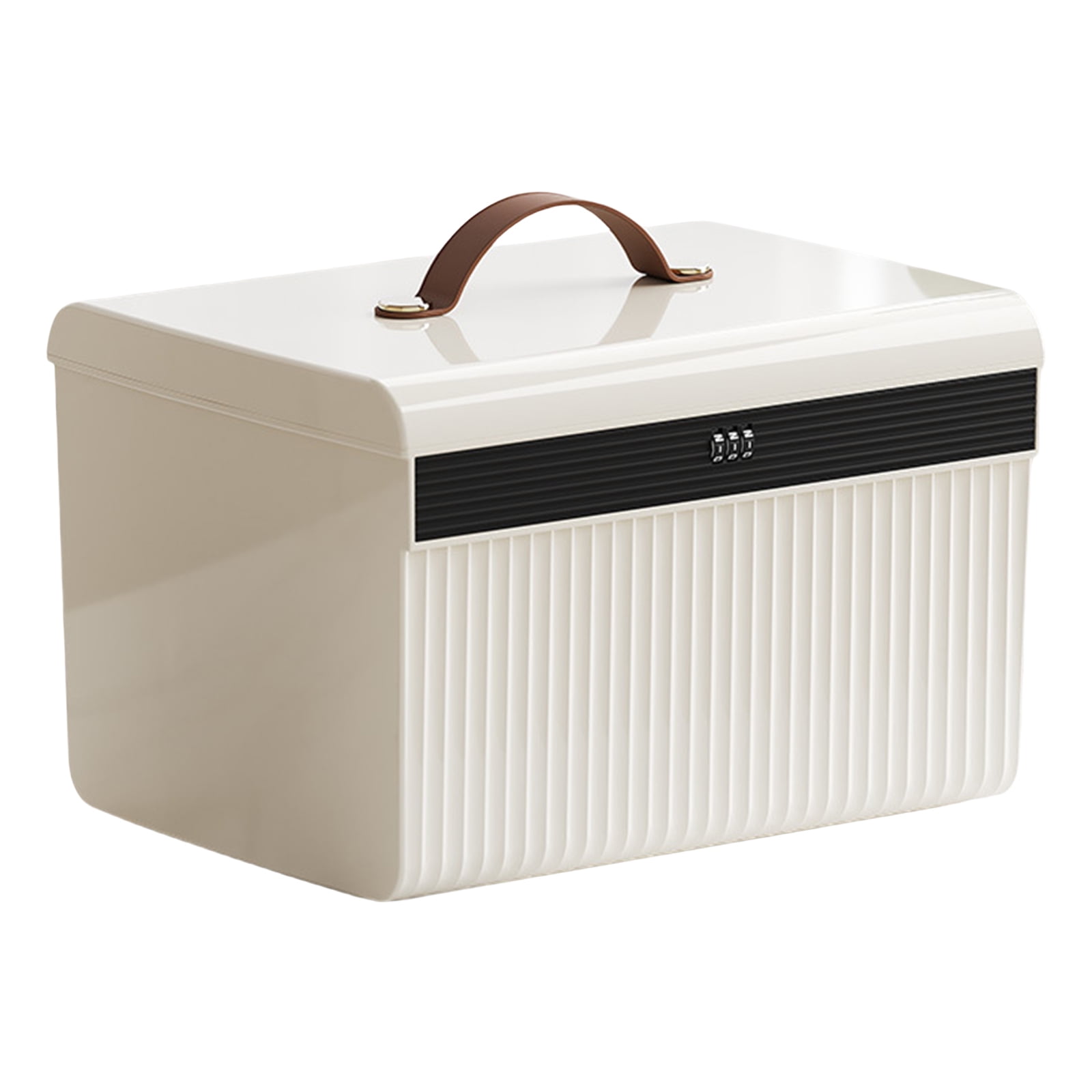 Secure Safe Box with Combination Lock Jewelry and Valuables Organiser ...