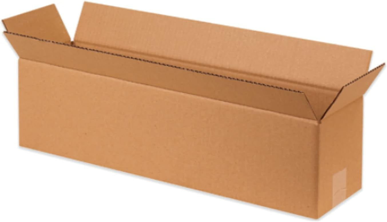 Secure Seal - 18x6x6 Pack of 25 Corrugated Cardboard Packing Shipping ...