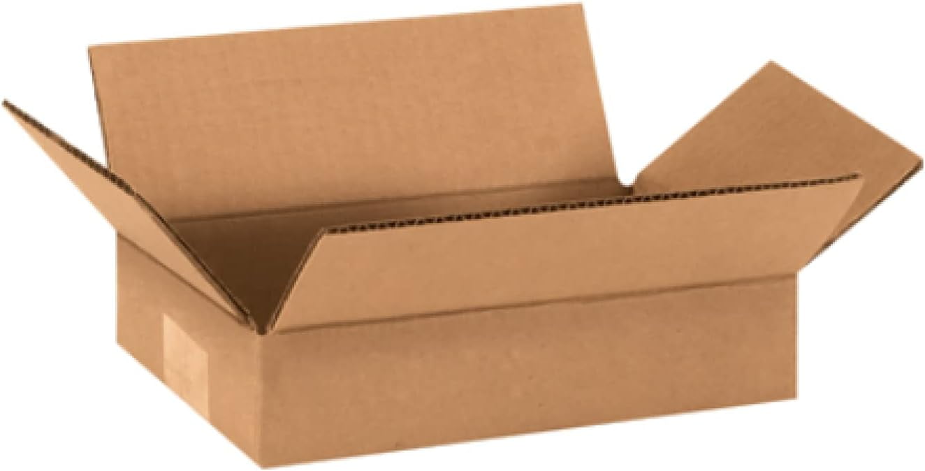 Secure Seal - 18x6x6 Pack of 25 Corrugated Cardboard Packing Shipping Mailing Moving Carton ...