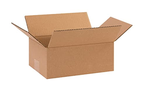 Secure Seal - 50 Pack of 10x7x4” Corrugated Cardboard Packing Shipping ...