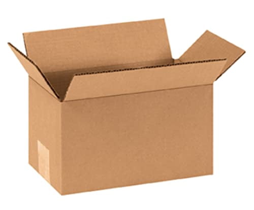 Secure Seal – 9x5x5 Inches Pack of 100 Corrugated Cardboard Packing ...