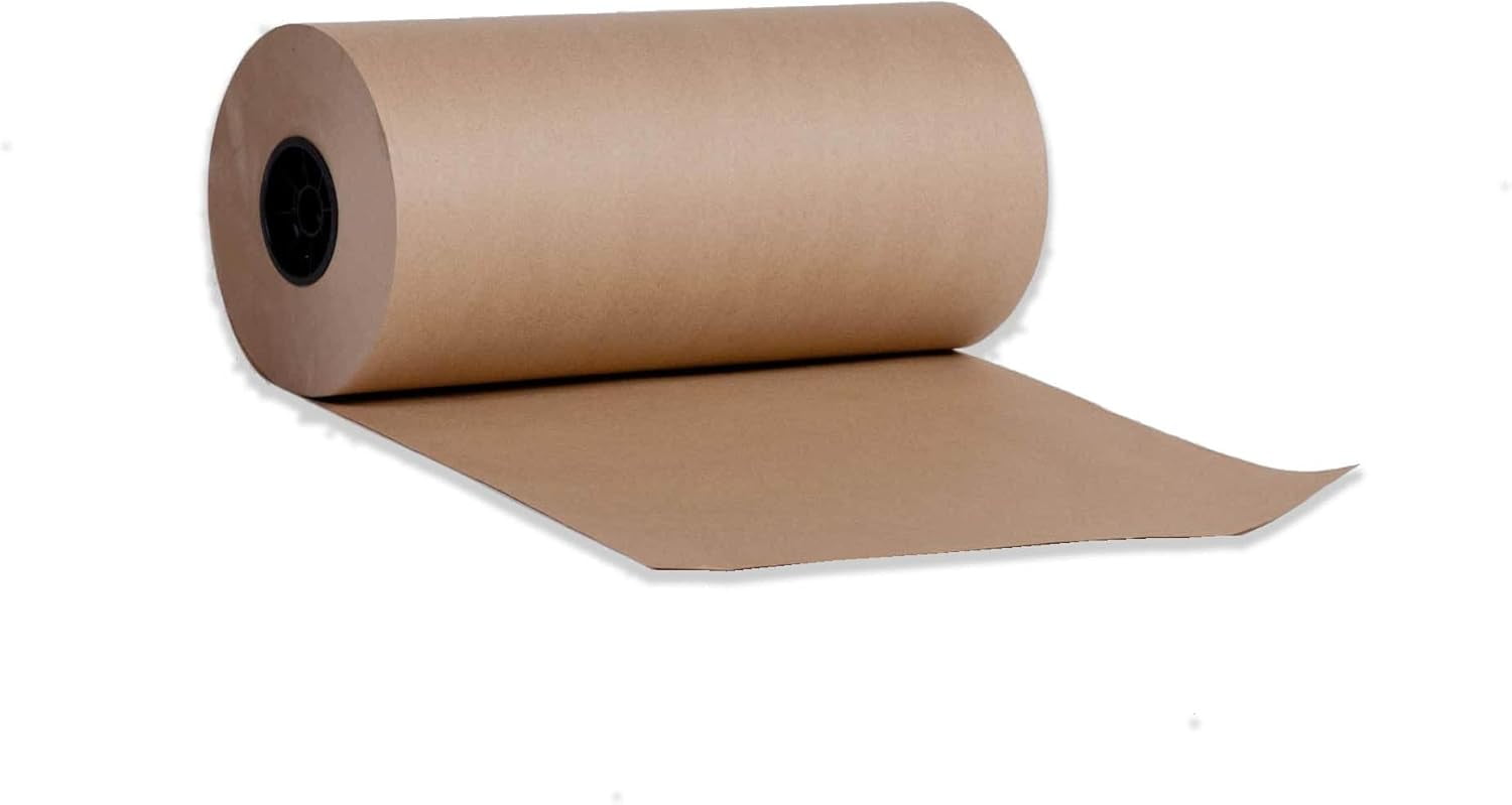 Secure Seal - Large Brown Kraft Paper Roll - 24 Inch X 1200 Feet - for ...