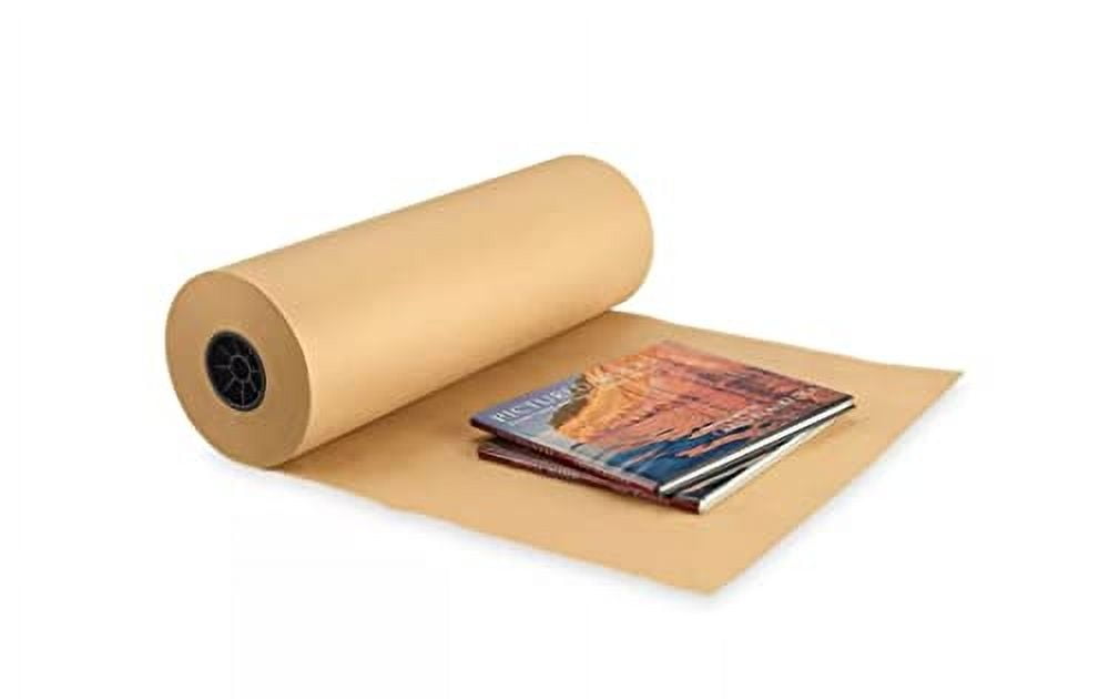 Secure Seal - Large Brown Kraft Paper Roll - 24 Inch X 1200 Feet - for ...