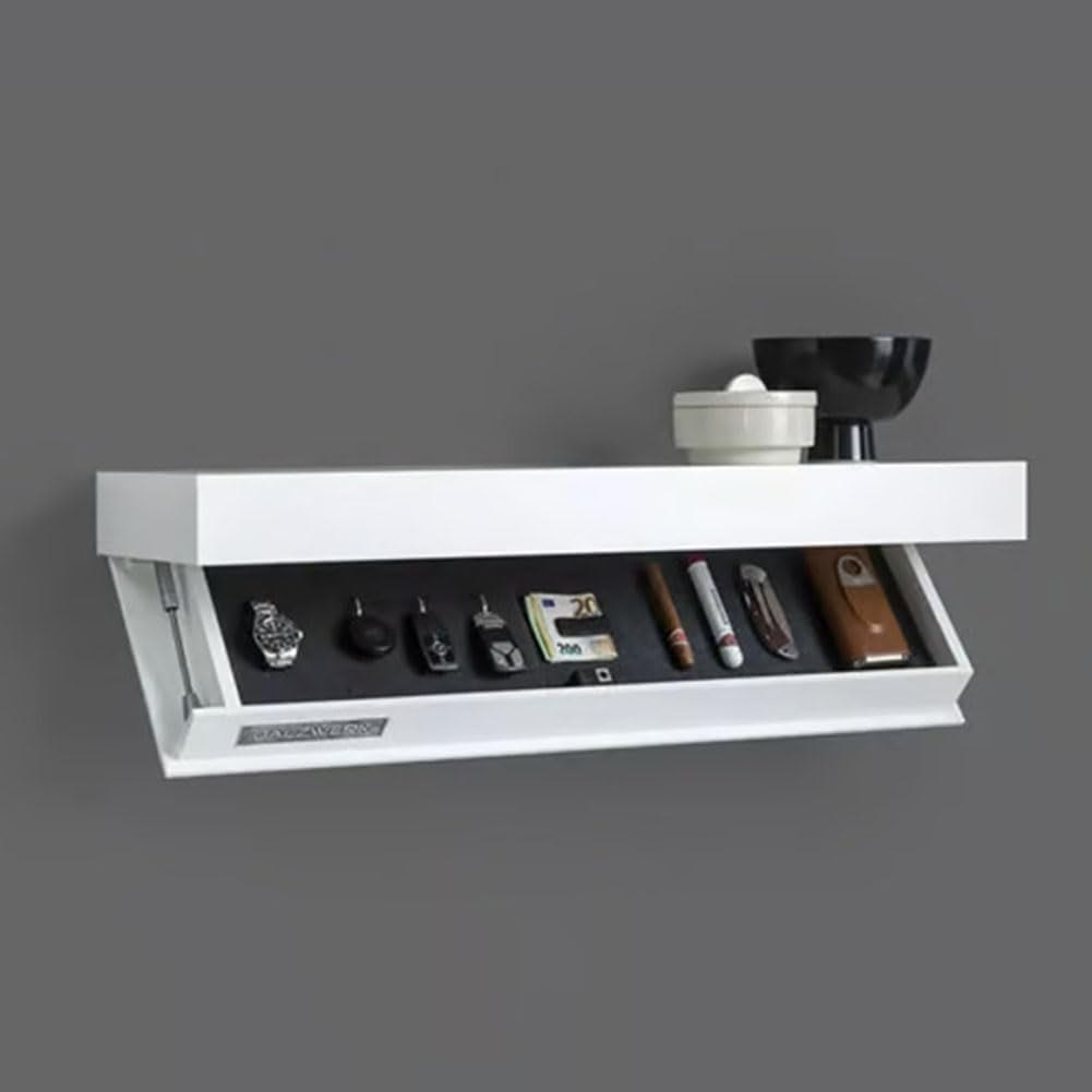 Secure Shelf - Floating with Secret Compartment, Shelf with Hidden ...