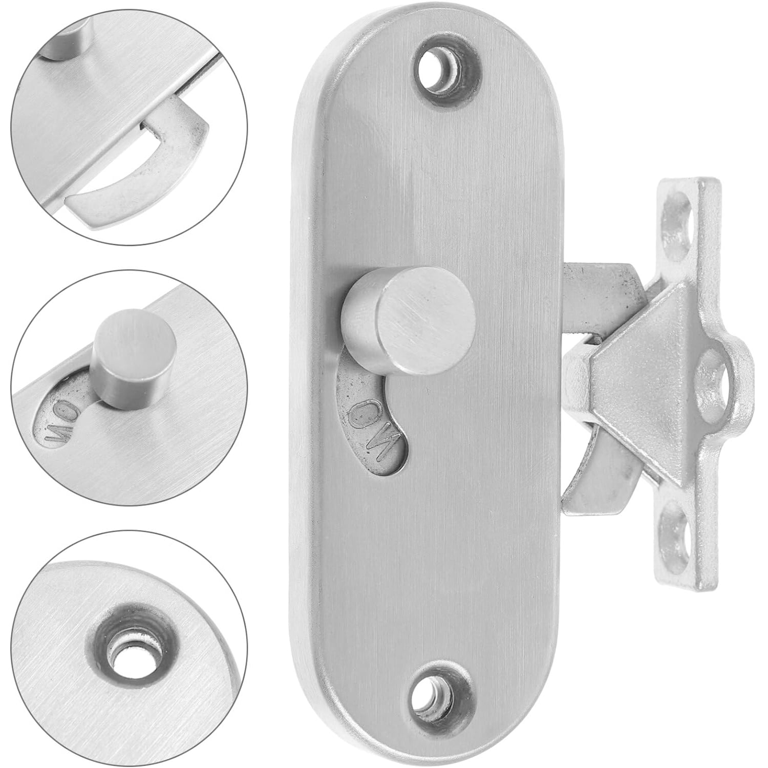 Secure Slide Bolt Design Right-Angle 90 Degree Sliding Door Lock with ...