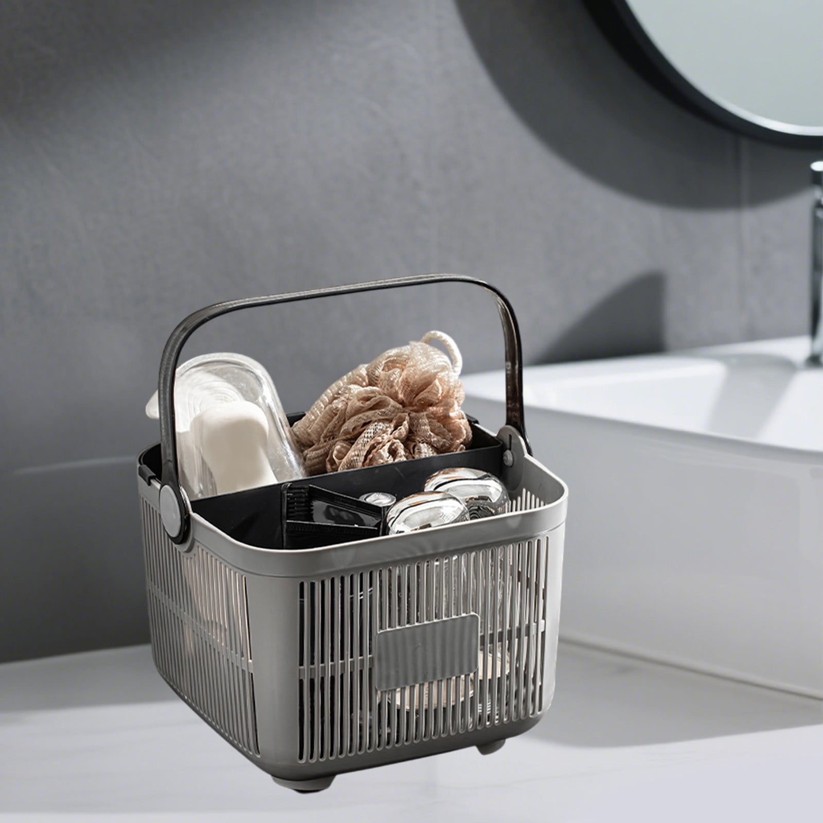 Secure Storage Box Heavy-Duty Plastic Container Lockable Lid Stackable ...