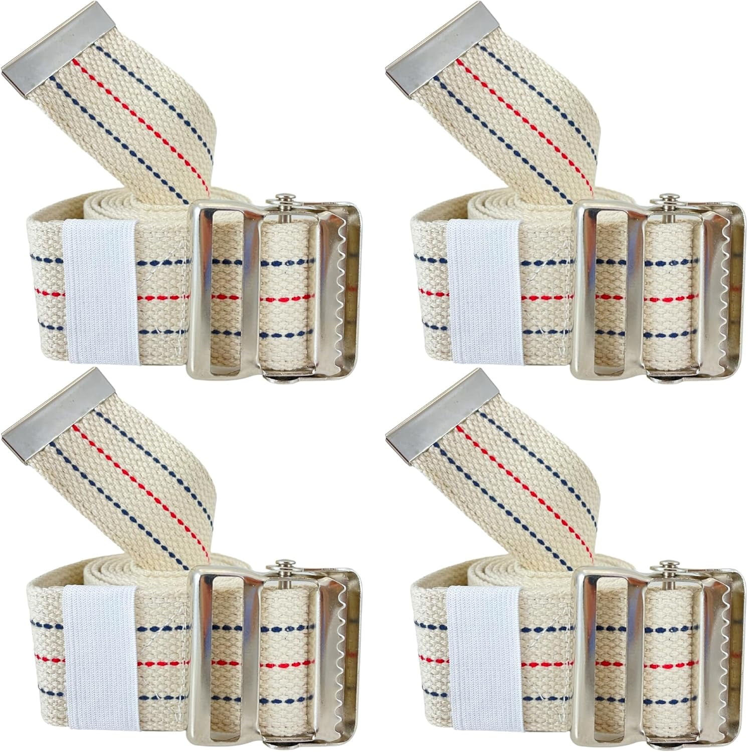 Secure Transfer & Walking Gait Belt with Metal Buckle and Belt Loop ...