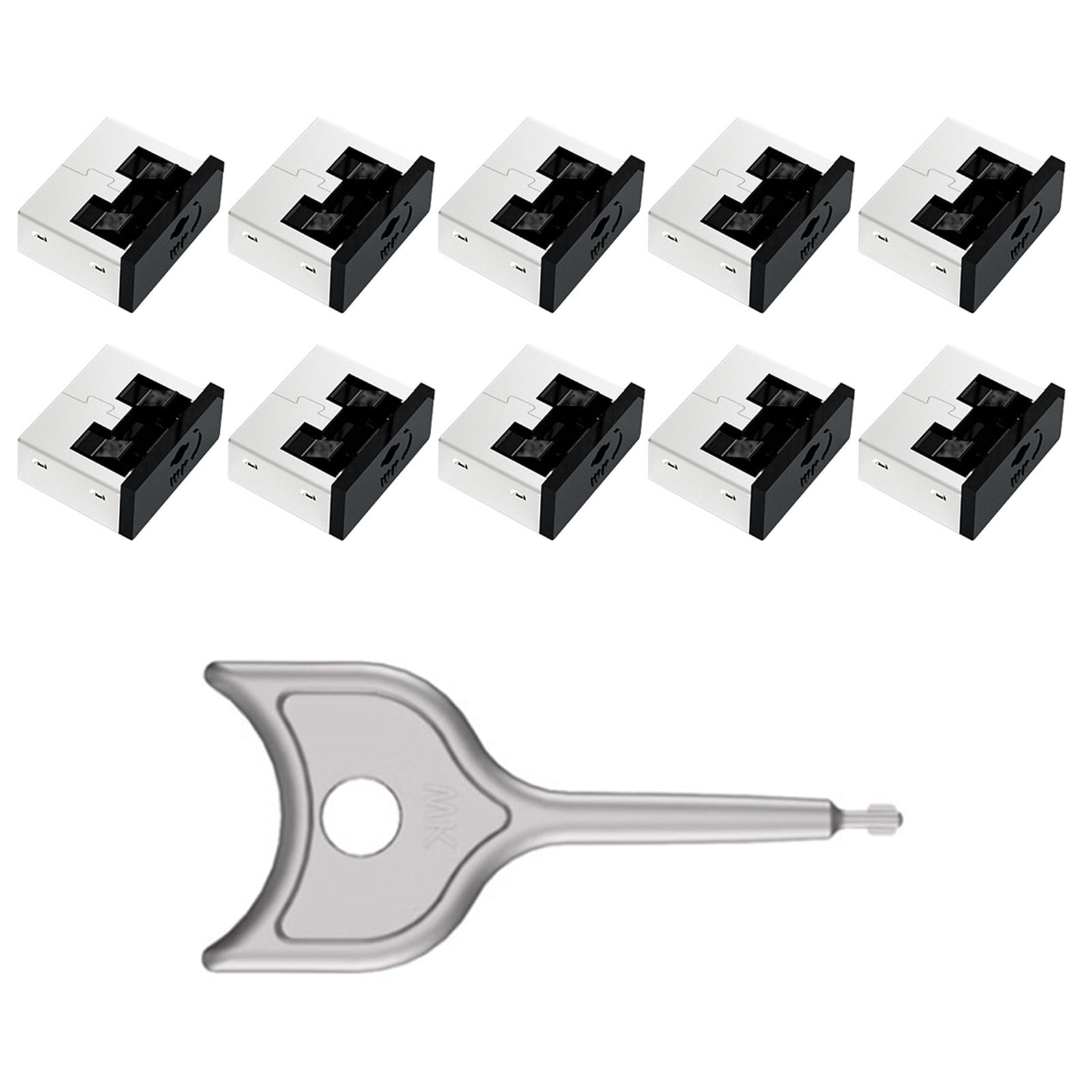 Secure USB Port Block Metal PC Computer Interfaces Lock Tool less ...