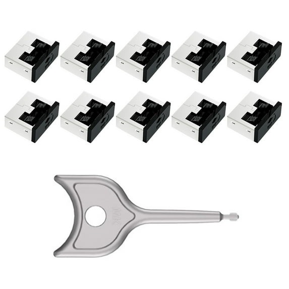 Secure USB Port Block Metal PC Computer Interfaces Lock Tool less ...