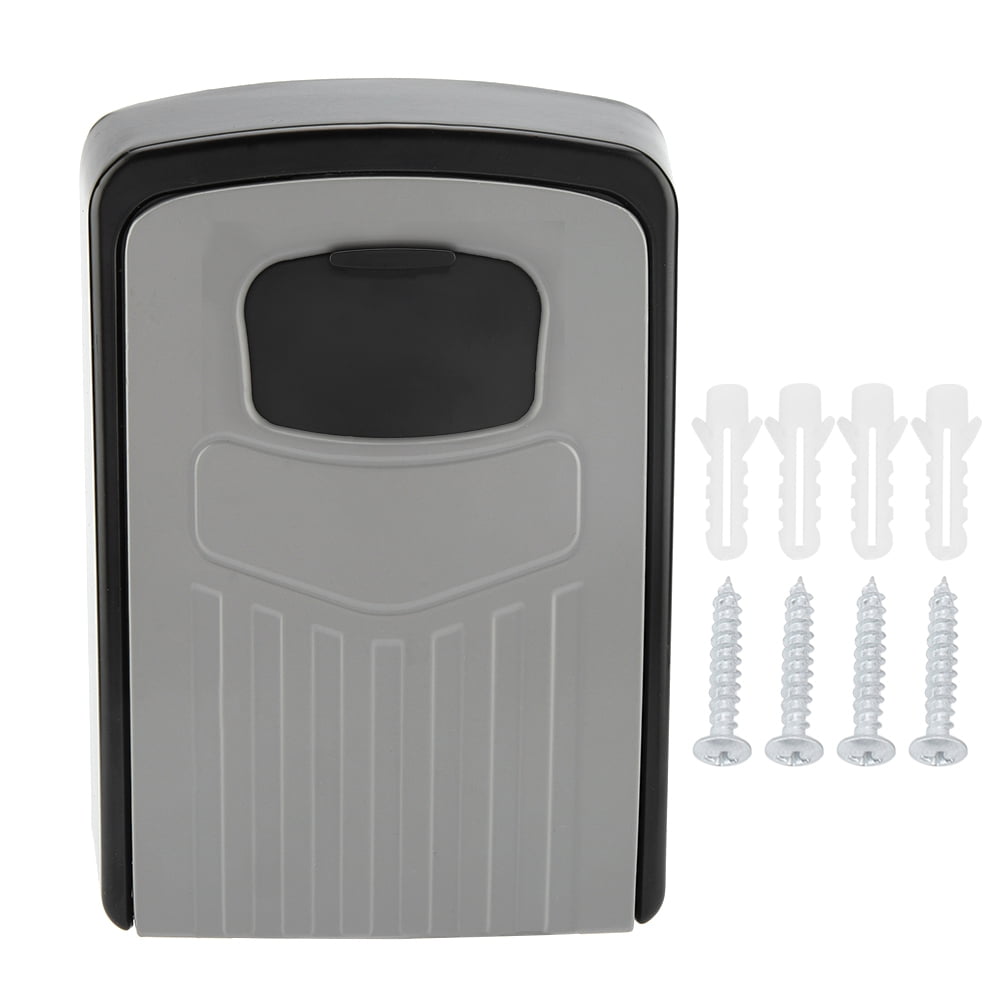 Secure Wall-Mount Key Box with 4-Digit Combination Lock - Password ...