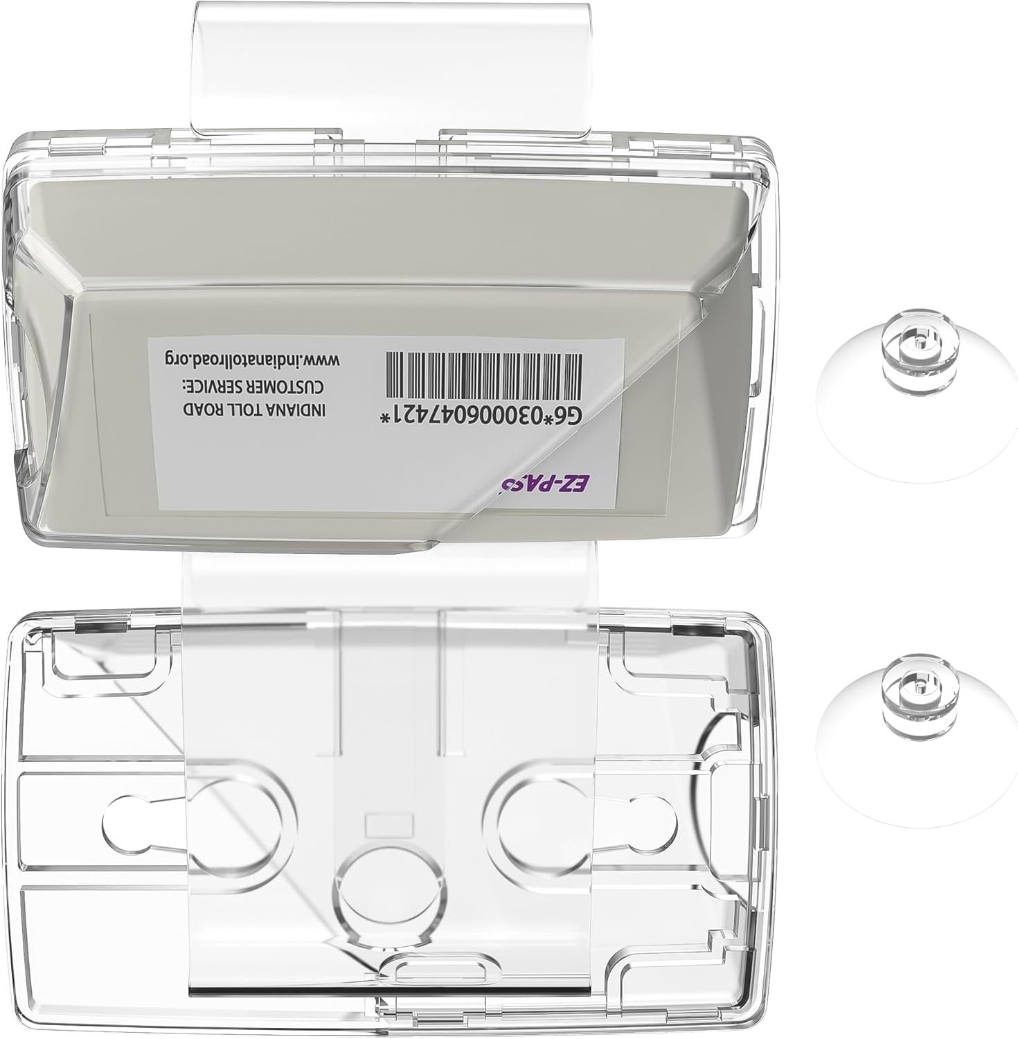 Secure Windshield Mount for Transparent EZ Pass holder,Crystal Clear ...