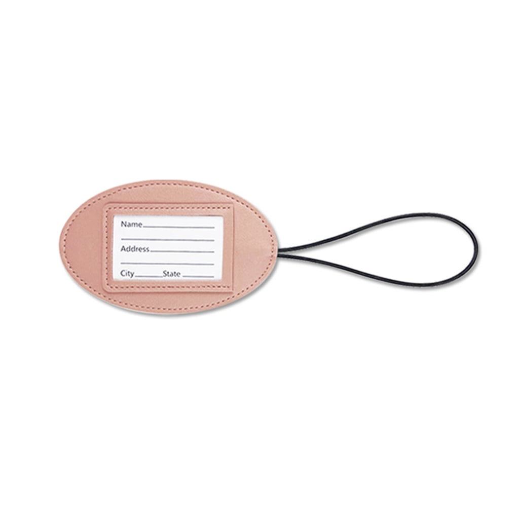 Secure Your Belongings with this PU Baggage Label Designed for Easy Bag ...