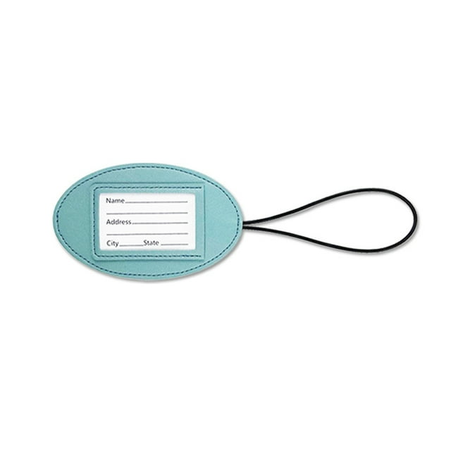 Secure Your Belongings with this PU Baggage Label Designed for Easy Bag ...