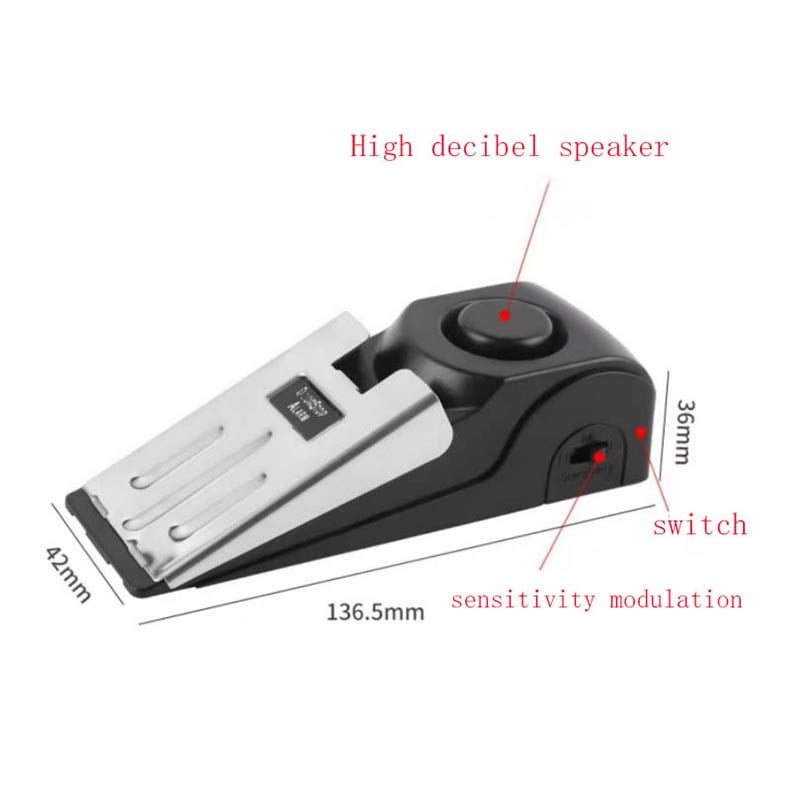 Secure Your Home or Apartment Anywhere with This Portable Door Stop ...