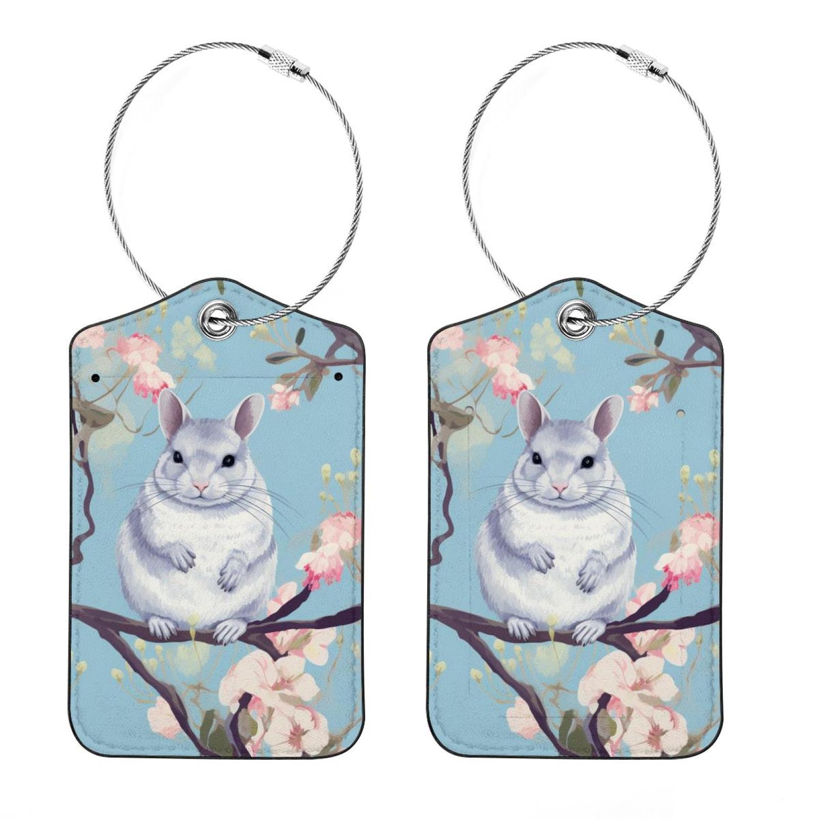 Secure Your Suitcase, Metal Loop Lock Luggage Tags with Privacy Flap ...