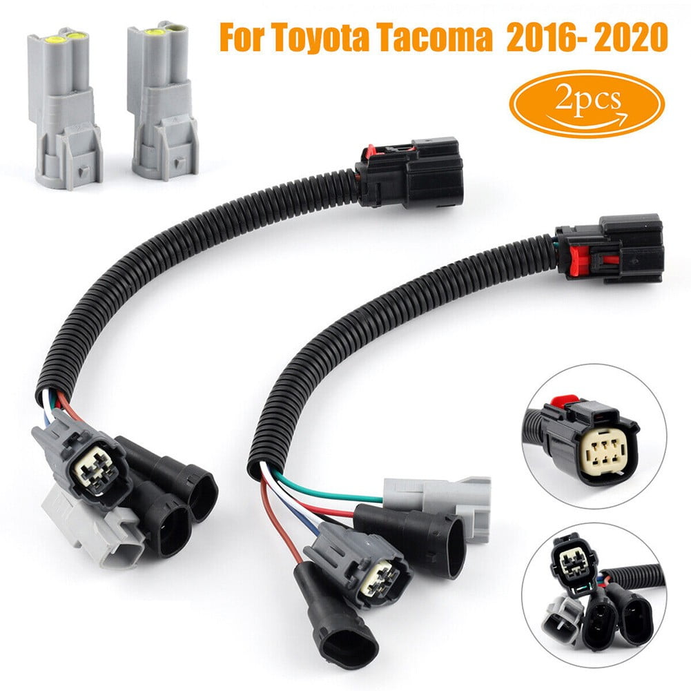 Secure and Reliable LED Headlight Connector Adapter Set for Toyota For ...