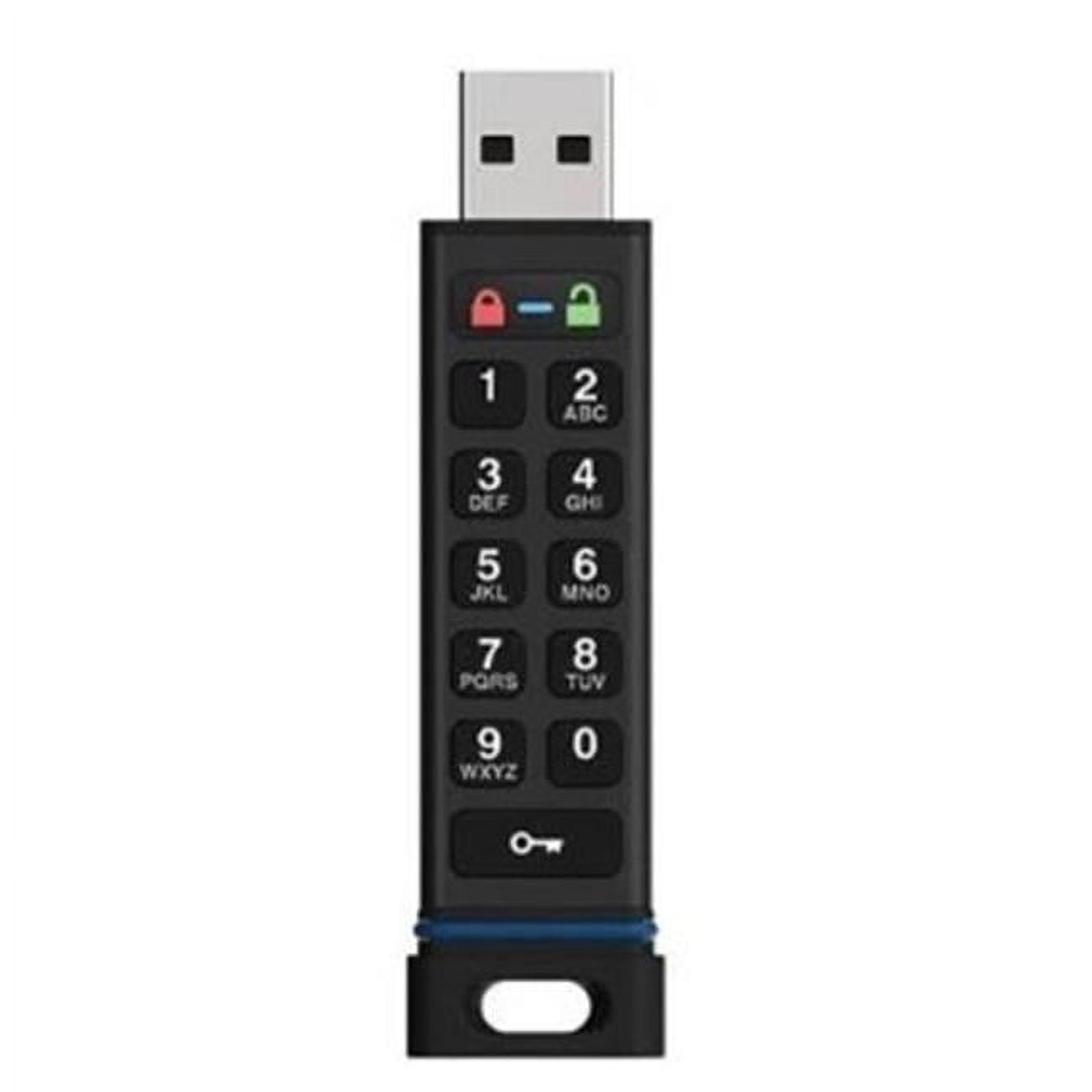 SecureData 8GB SecureUSB KP Encrypted Flash Drive with Pin ...
