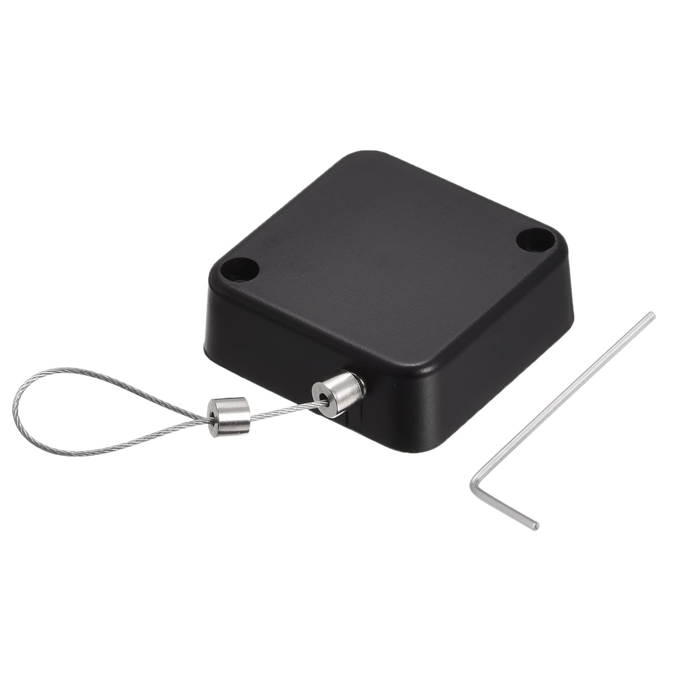 SecureFlex Retractable Cable Lock with Adhesive and Remote Control 2m ...