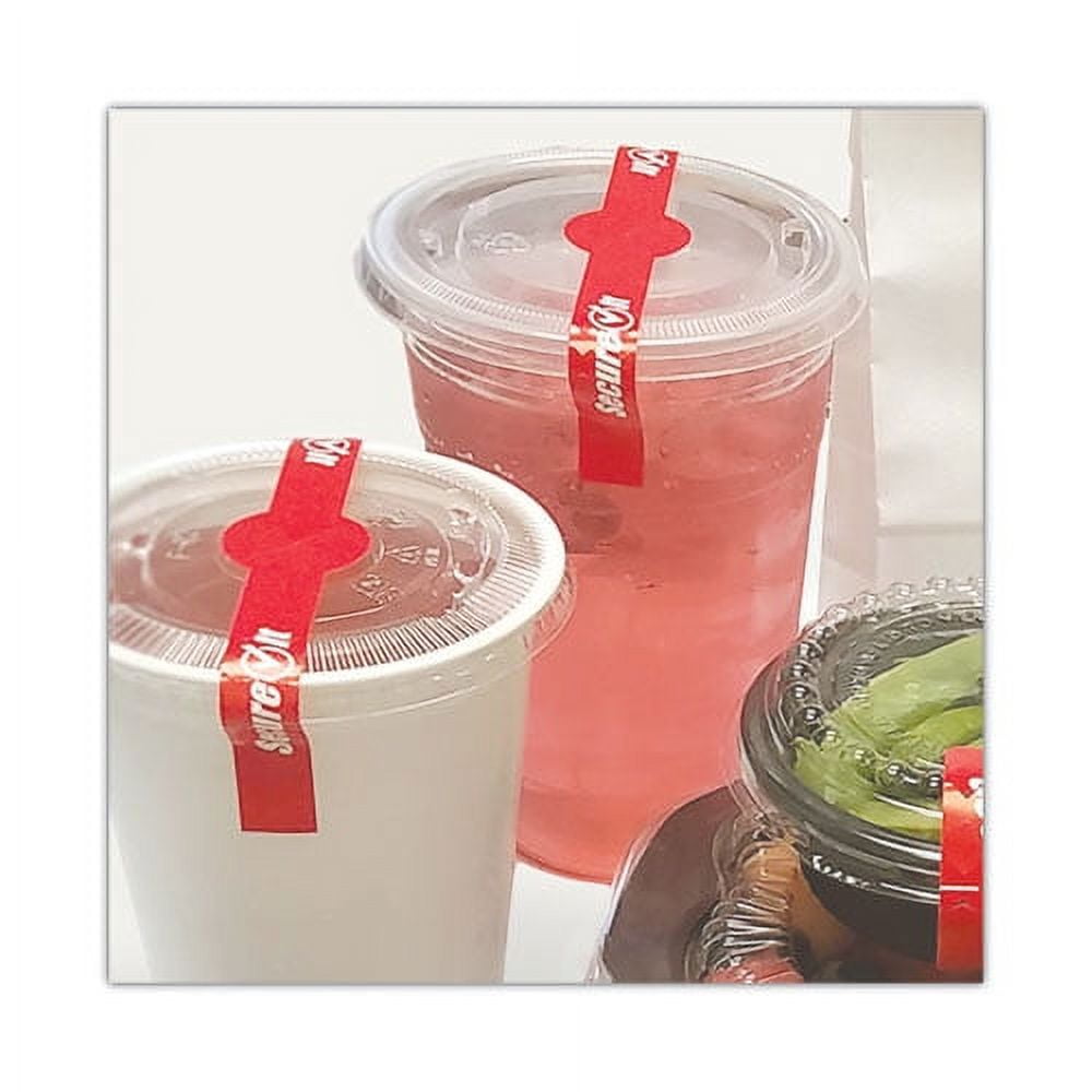 SecureIT Tamper Evident Labels, Secure It, 7", Red, 250/Roll, 2 Rolls ...